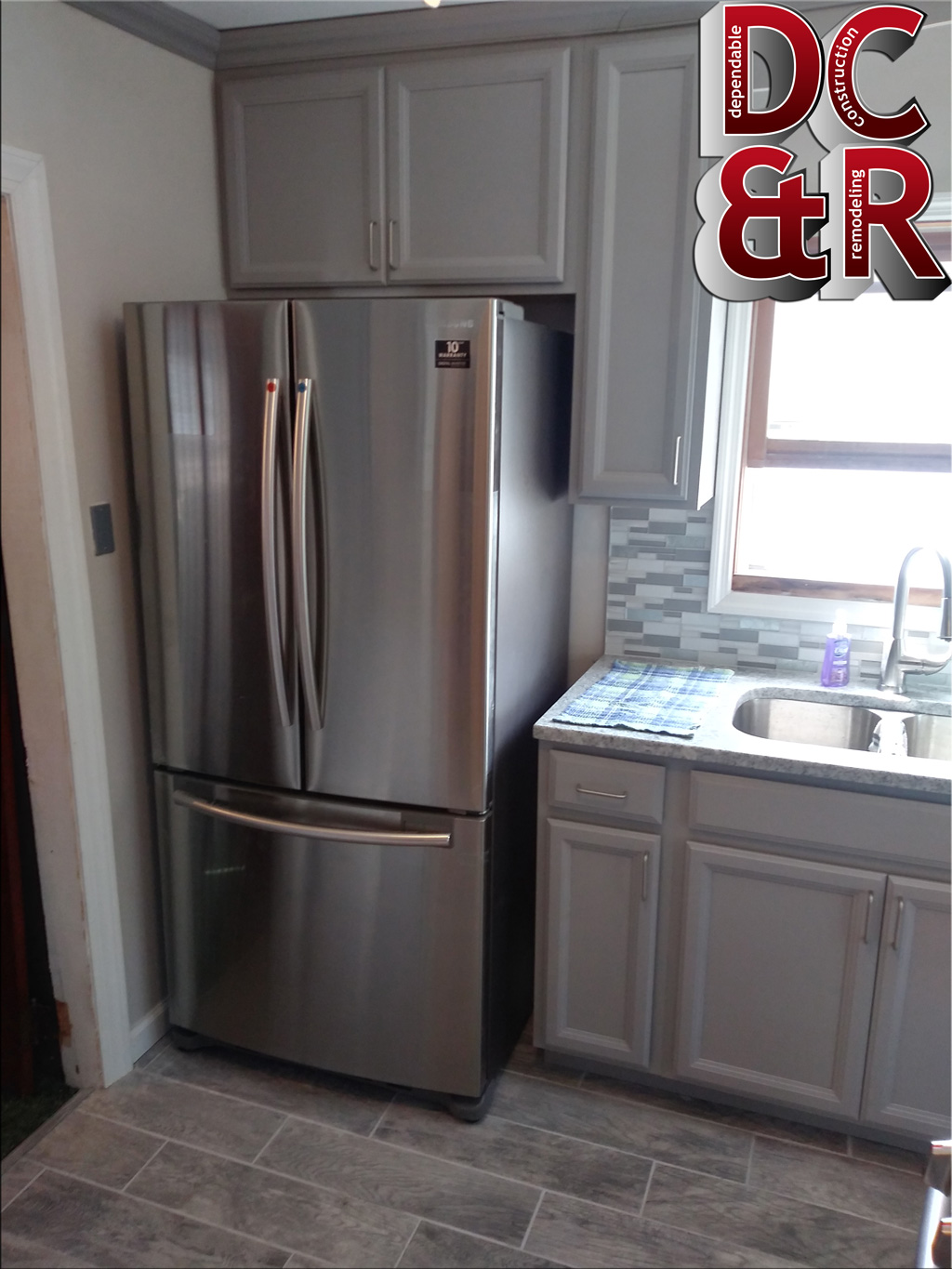 New_Fridge_Installed | Dependable Construction & Roofing | Fairborn OH