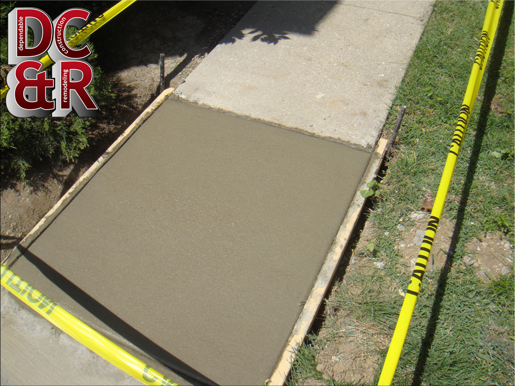 Sidewalk Slab | Dependable Construction & Remodeling | Fairborn OH